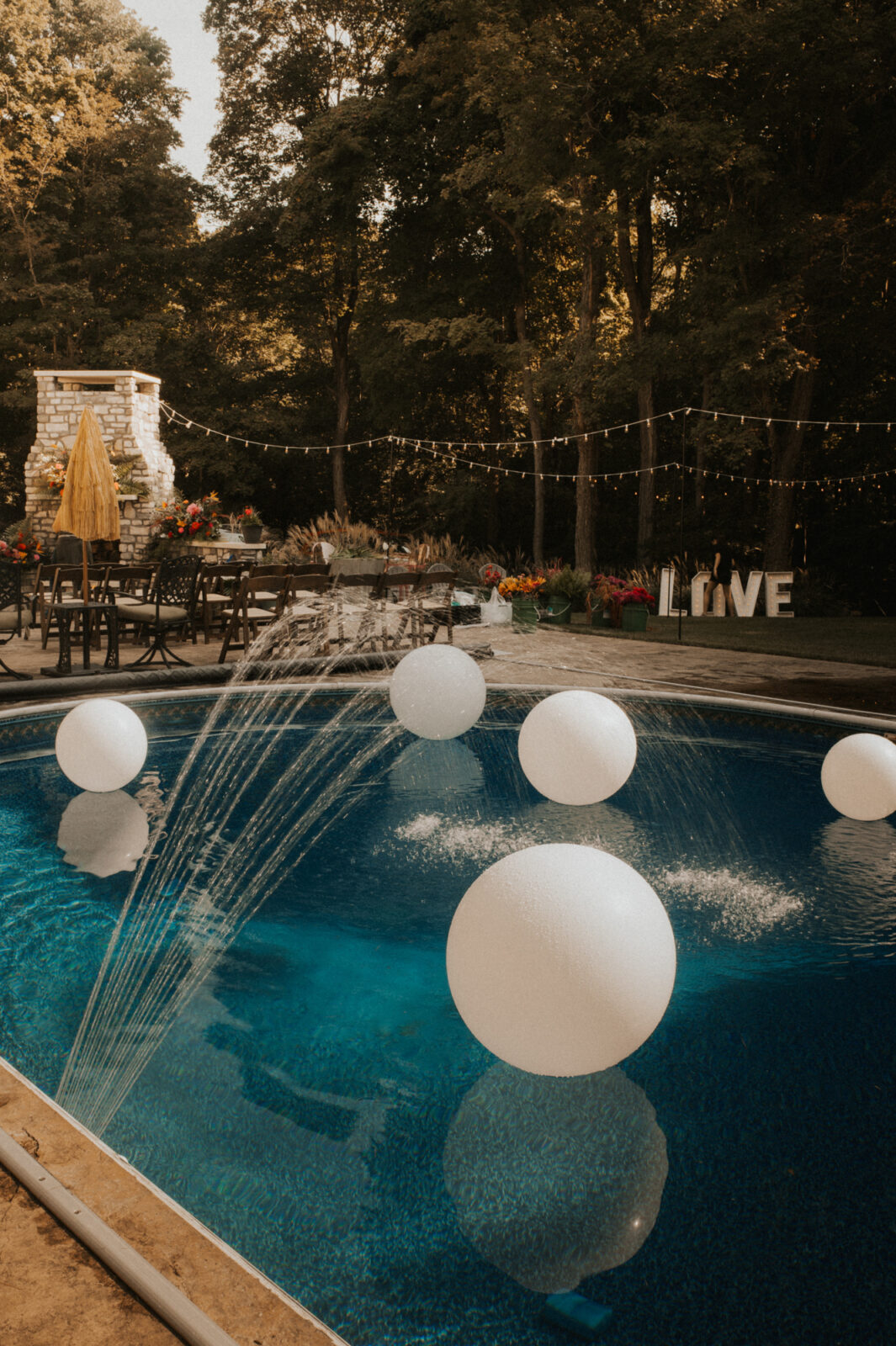 Haley + Adam / Private Estate backyard wedding - Evansville, IN wedding ...