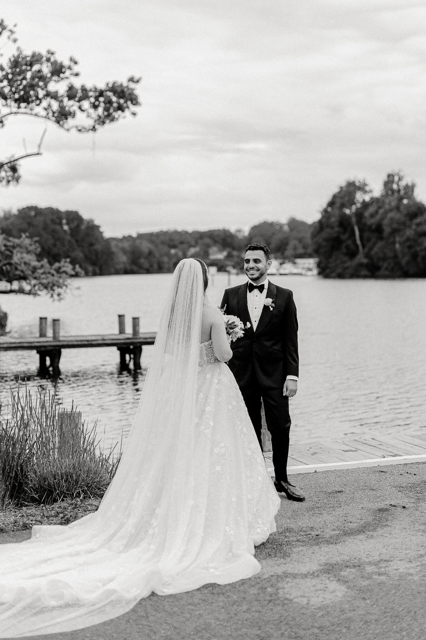 Sarah + Adel // Riverview at Occoquan wedding | Vida Events