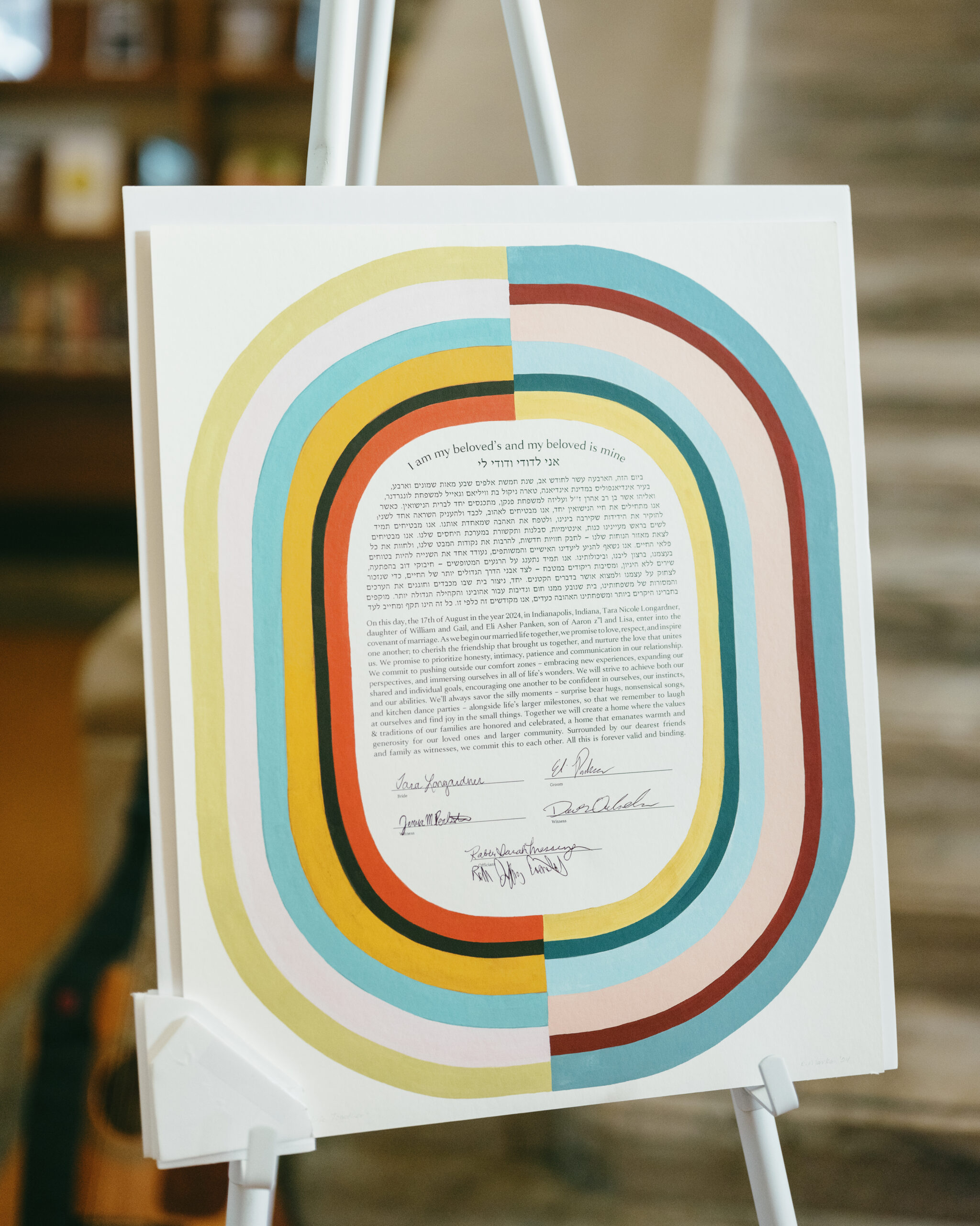 Tara + Eli // Vibrant and Colorful Wedding in Indianapolis, Indiana ...